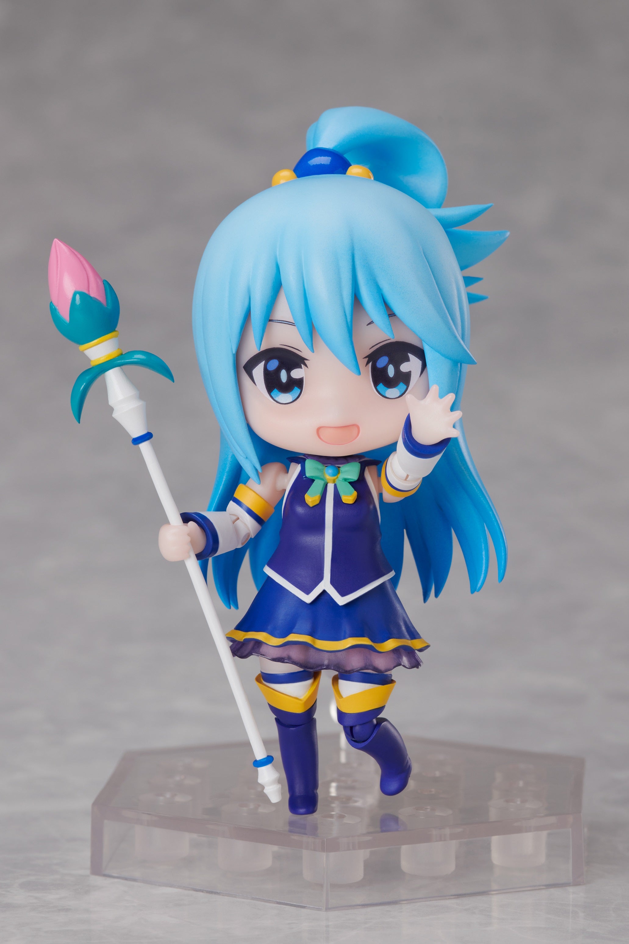 elCOCO DFORM Konosuba Aqua Full Action Deforme Figure – JapanToys