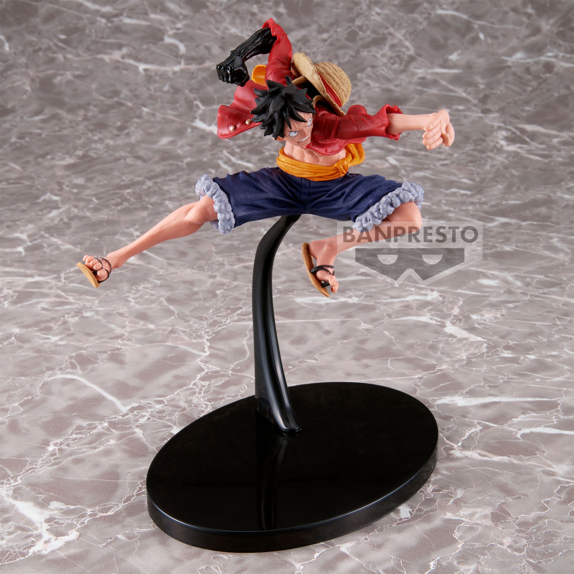 Onepiece Scultures Big Banpresto Figure Colosseum 4 Monkey D. Luffy ...