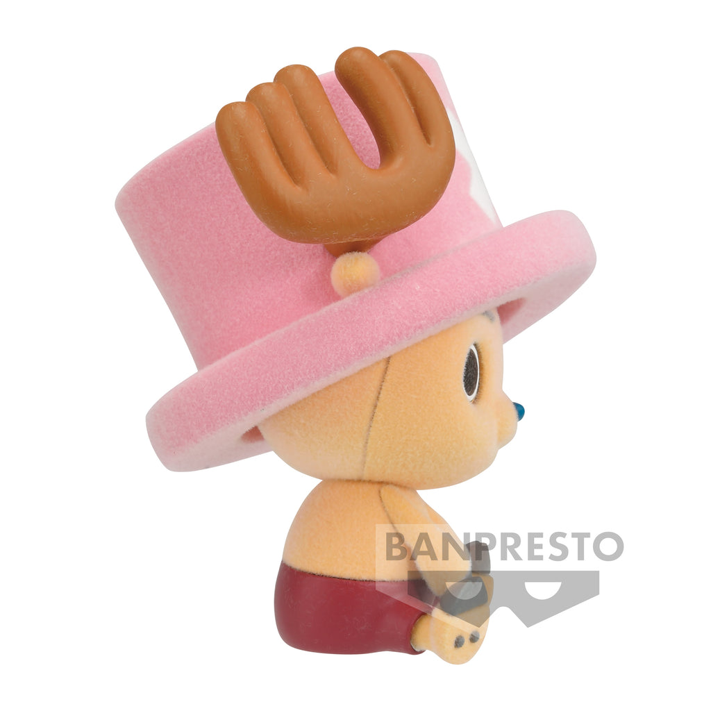 Banpresto ONE PIECE FLUFFY PUFFY~CHOPPER~(Sitting) - JapanToys
