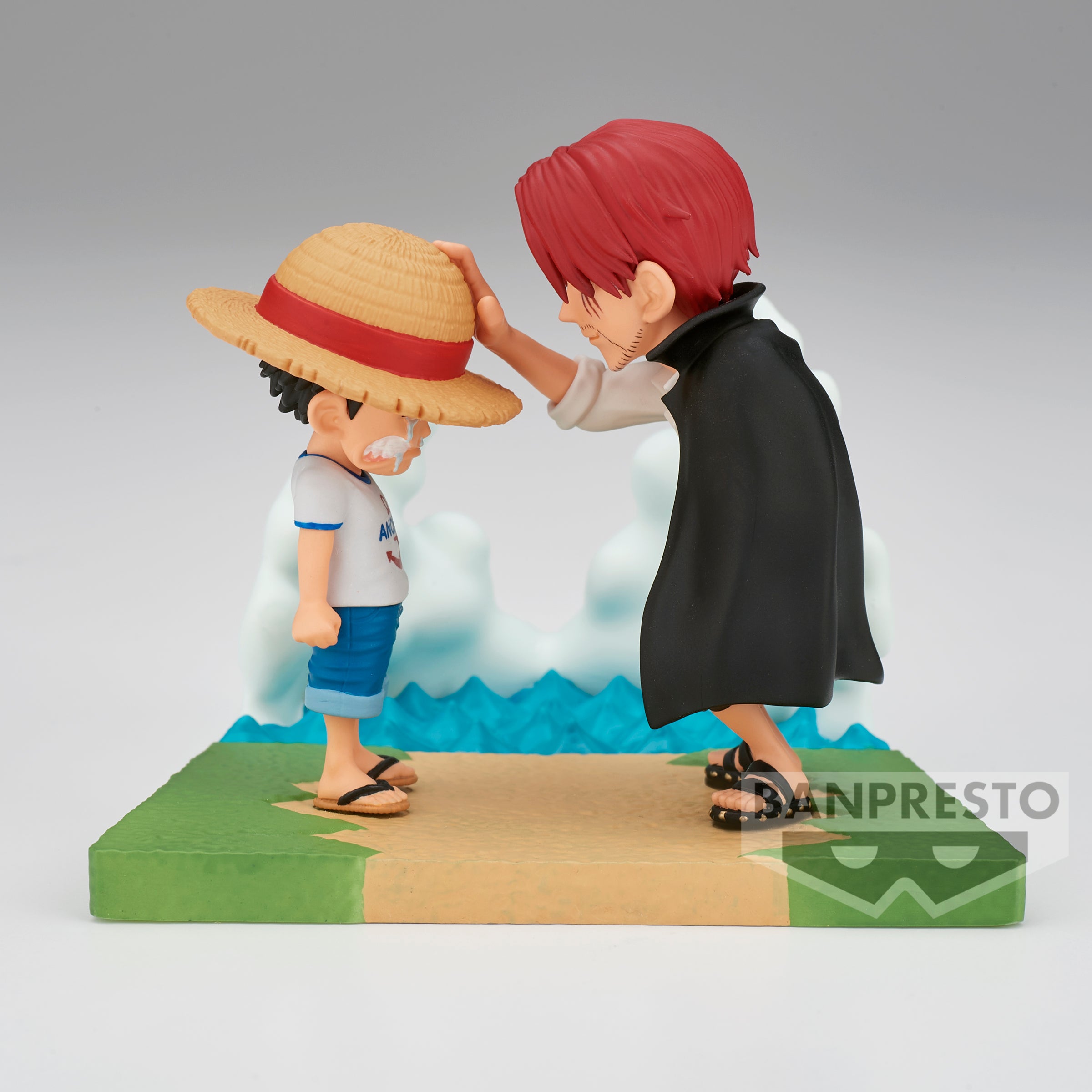 ONE PIECE WORLD COLLECTABLE FIGURE LOG STORIES-MONKEY.D.LUFFY&SHANKS ...