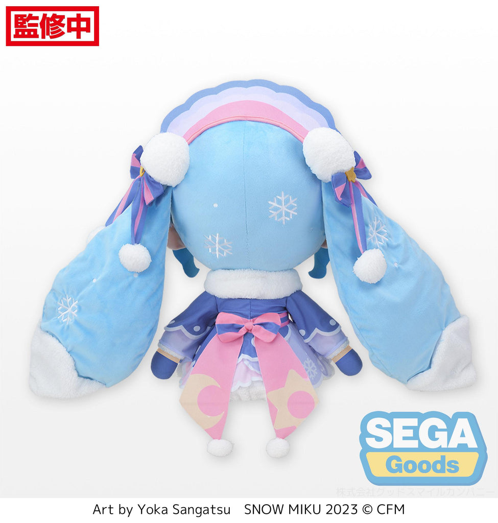 SEGA Fuwapetit Snow Miku 2023 Dodeka Jumbo Plush – JapanToys